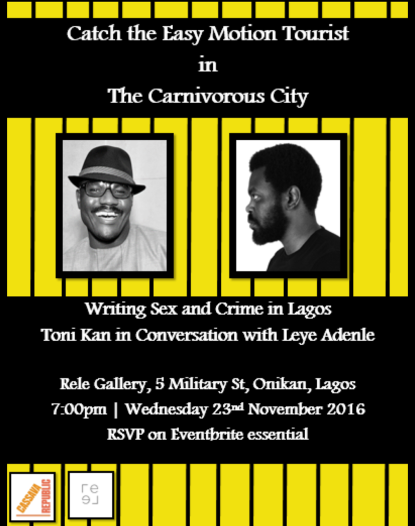 Toni Kan and Leye Adenle in joint reading at rele gallery - Top News ...